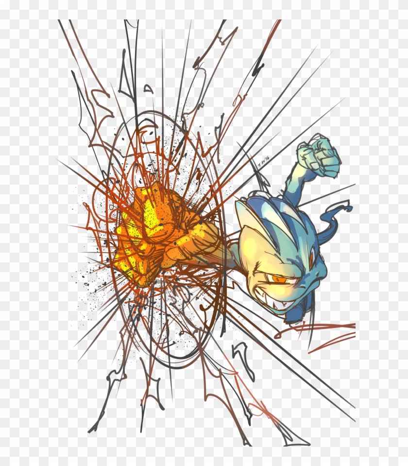 #066 Machop Used Dynamic Punch And Karate Chop - Machop - Free ...