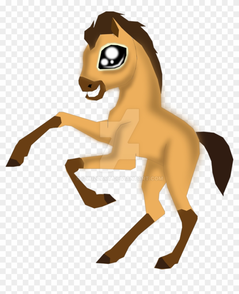 Spirit Rearing Huggable By Izwizzart - Cartoon - Free Transparent PNG ...