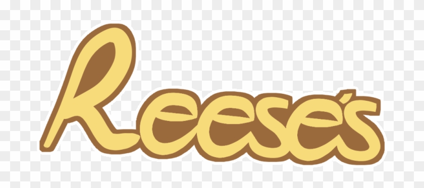 Reese's Logo White Outline By Carternga - Reese's Logo White Outline By ...