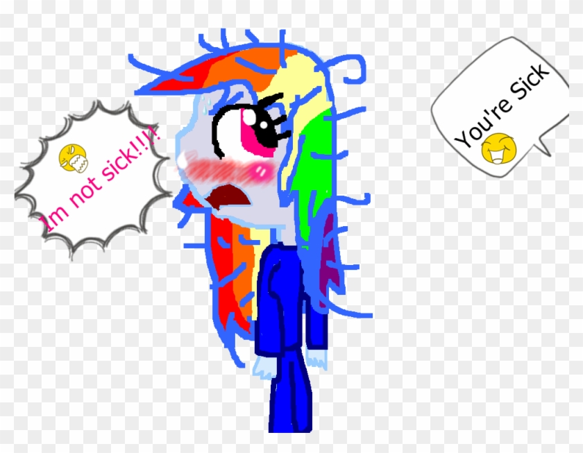 Sick Dash By Marioponyfan On Deviantart - Cartoon - Free Transparent ...