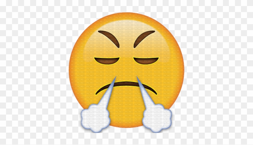 Mad Emoji - Agitated Emoji - Full Size PNG Clipart Images Download