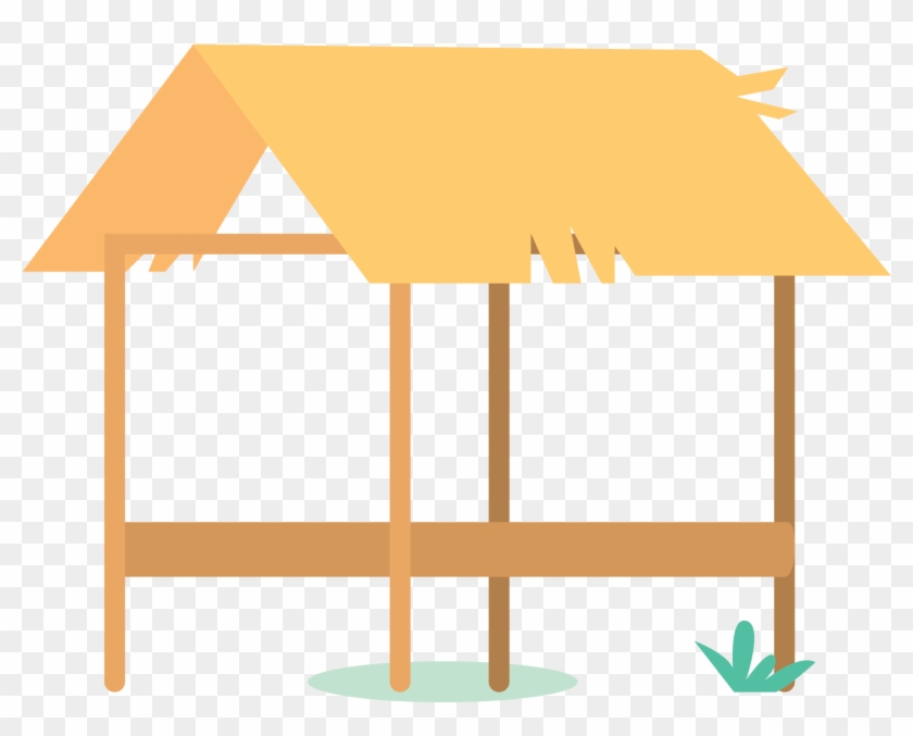 Vector Cartoon Straw House - Nyse:de - Free Transparent PNG Clipart ...