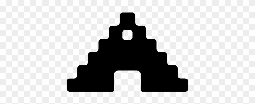 Aztec Pyramid Vector - Aztec Pyramid Sign Png - Full Size PNG Clipart ...