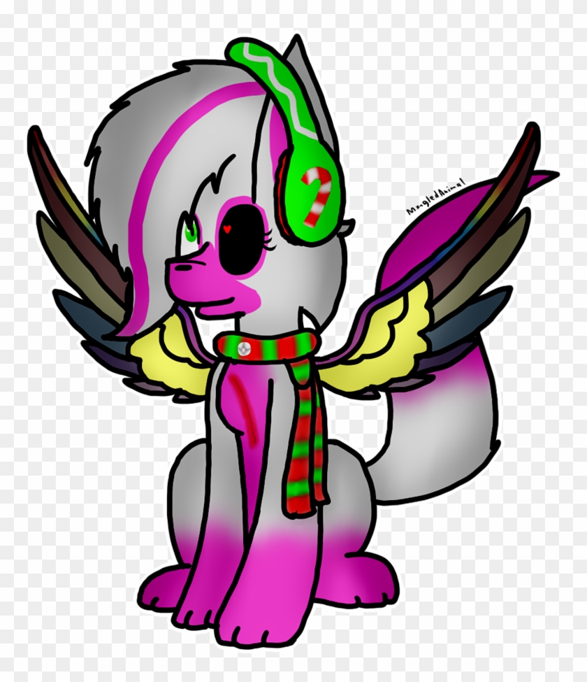 Christmas Mangle By Serenea-artz - Cartoon - Free Transparent PNG ...