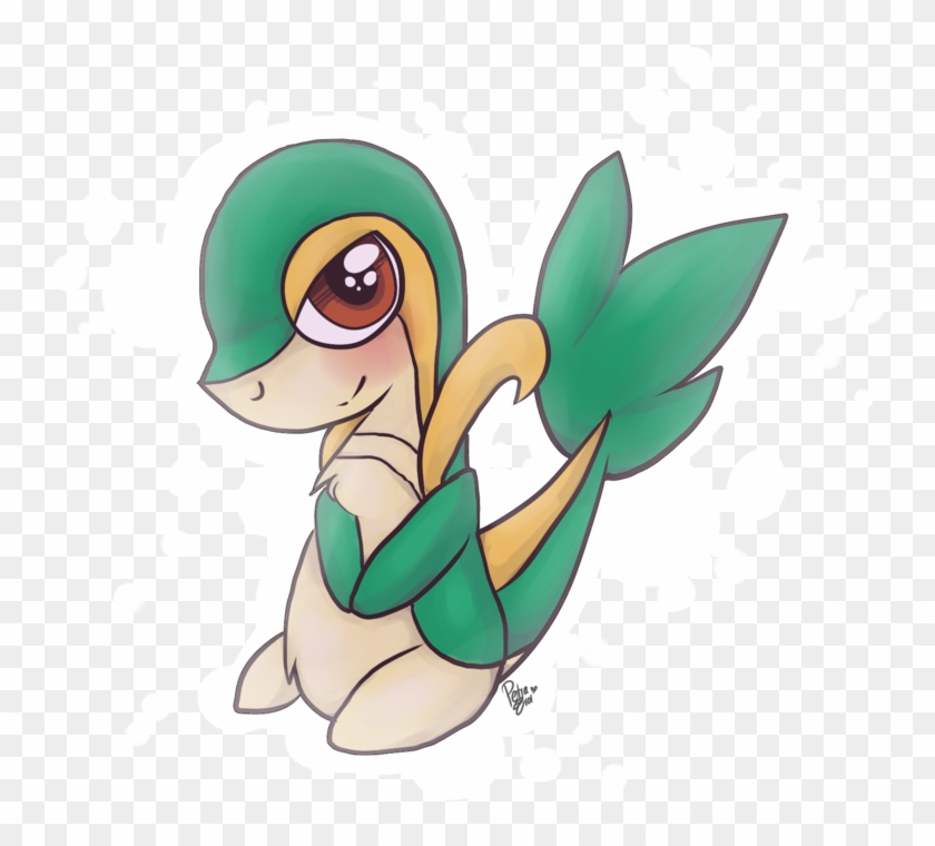 Snivy Drawing - Cartoon - Free Transparent PNG Clipart Images Download