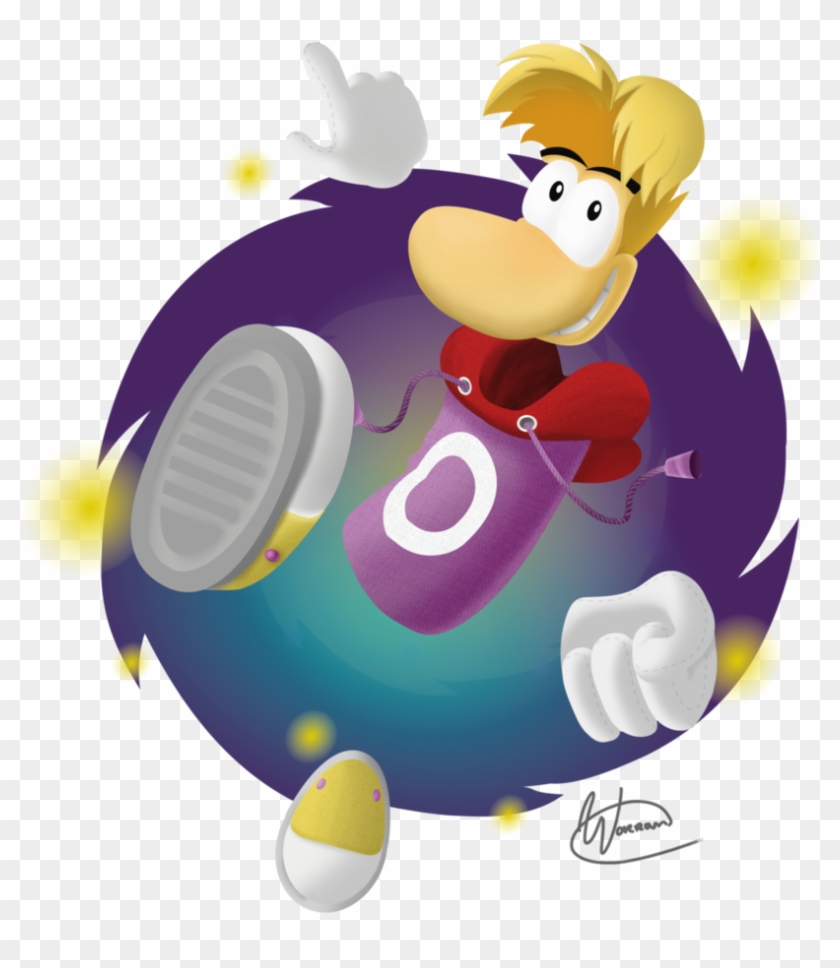 Rayman Sticker By Worran - Rayman - Free Transparent PNG Clipart Images ...