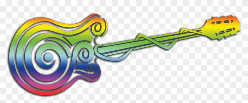 Guitar Colored - Transparent - Guitar - Full Size PNG Clipart Images ...