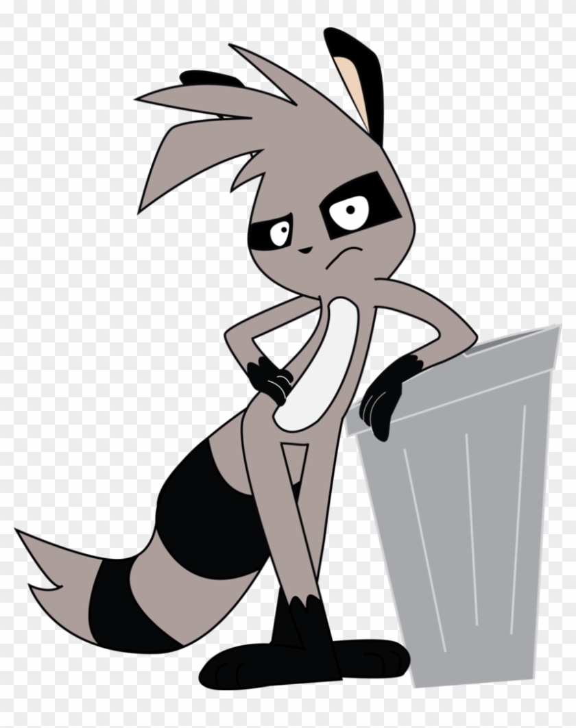 Rubi Raccoon Vector By Hoodie-stalker - Cartoon - Full Size PNG Clipart ...