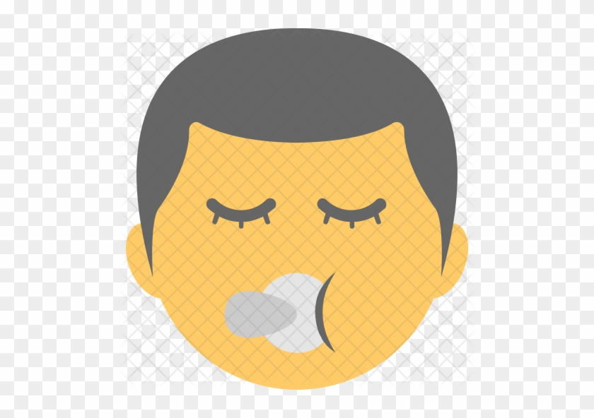 Nauseated Icon - Emoticon - Full Size PNG Clipart Images Download