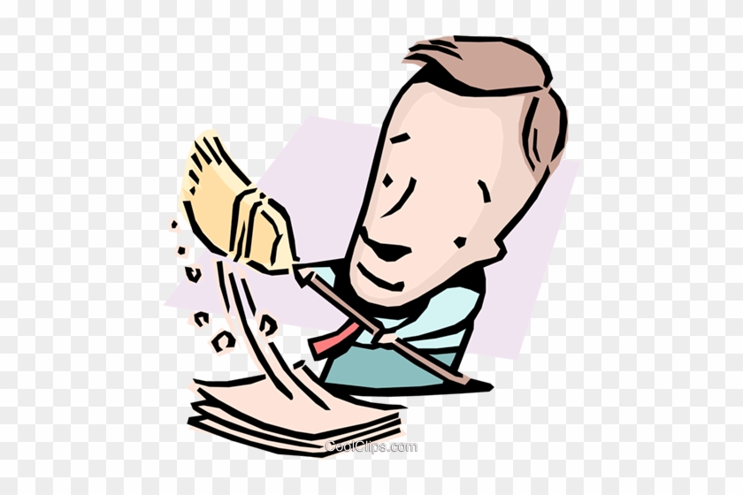 A Clean Sweep Royalty Free Vector Clip Art Illustration - Clip Art ...