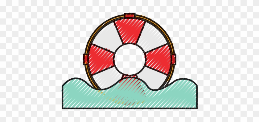 Float Lifeguard Isolated Icon - Vector Graphics - Full Size PNG Clipart ...