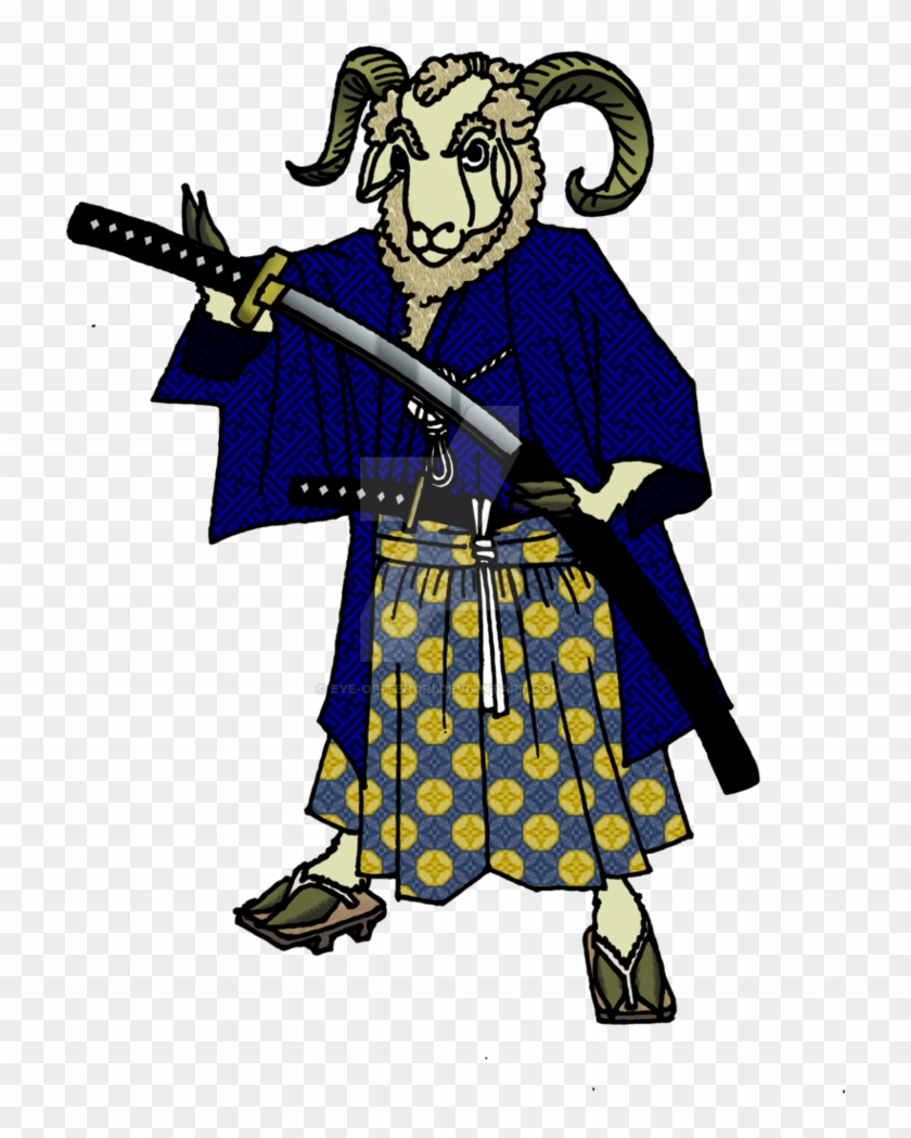 Samurai Sheep / Hitsuji No Samurai By Eye Of Tengri - Samurai Sheep ...