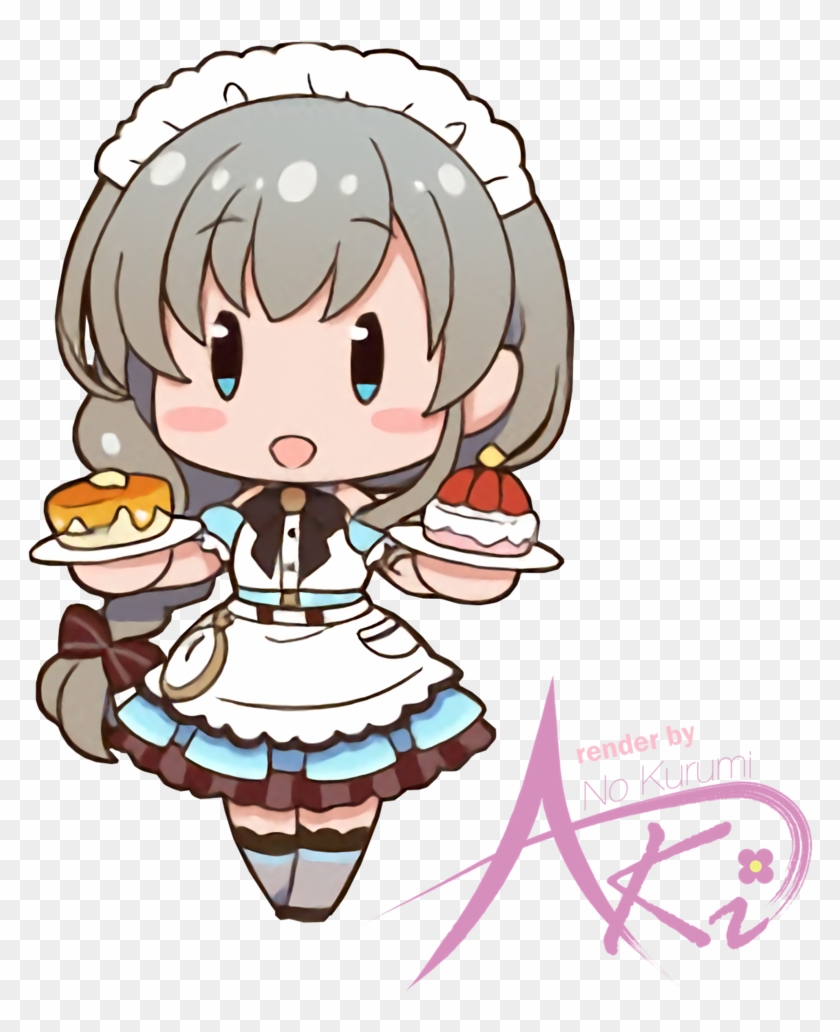 Chibi Maid Haruka Render By Akinokurumisan Chibi Maid - Beachwear ...