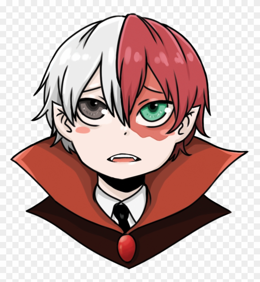 Vampire Todoroki // Bnha By Damnitdan - Vampire - Free Transparent PNG Clipart Images Download