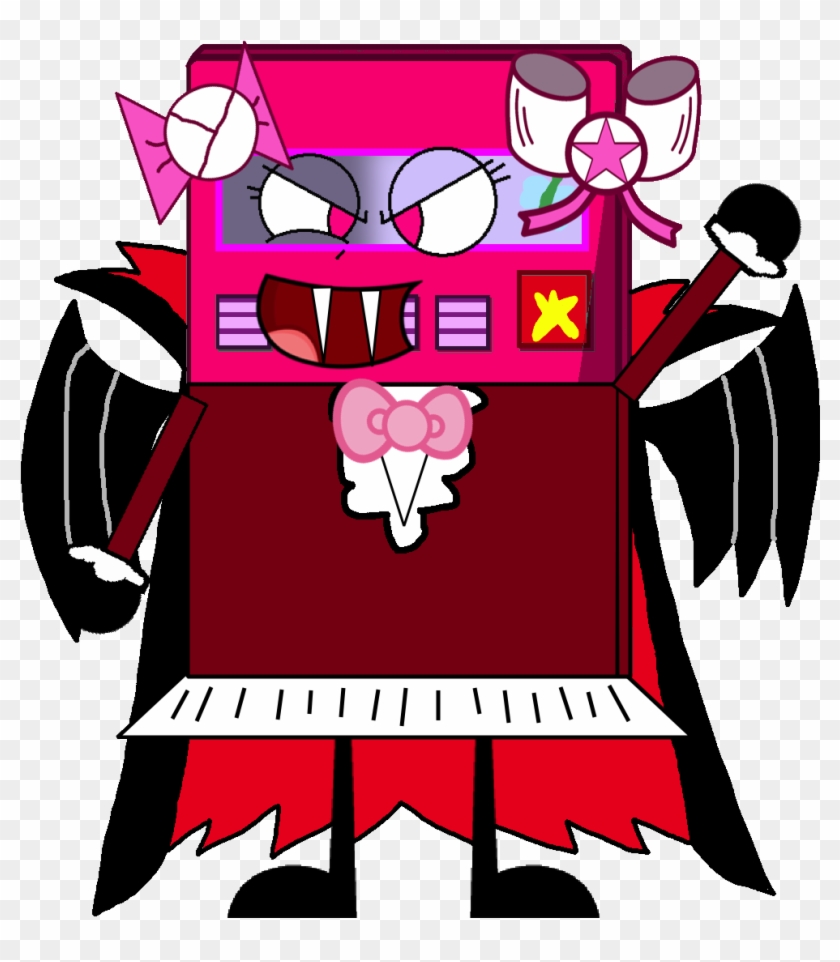 Siren As A Vampire Vector By Thedrksiren - Bfdi Vampire - Full Size PNG ...