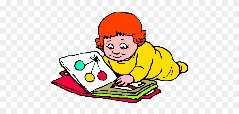 Baby Reading Image - Drawing - Free Transparent PNG Clipart Images Download