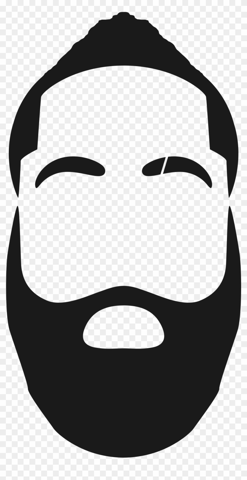 James Harden Mask - James Harden Black And White Logo - Full Size PNG ...