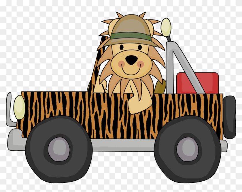 Jungle Jeep Clipart