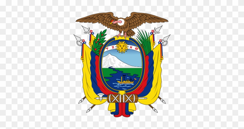 Ecuador Coat Of Arms - Ecuador Flag Coat Of Arms - Full Size PNG ...