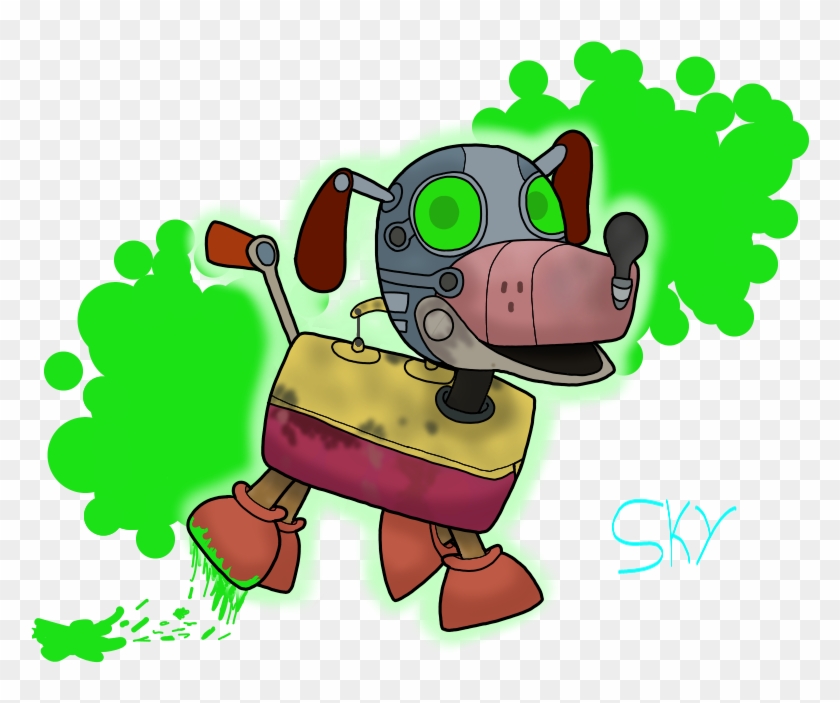 Buster The Cluster By Skybluehedgie - Cartoon - Full Size PNG Clipart ...