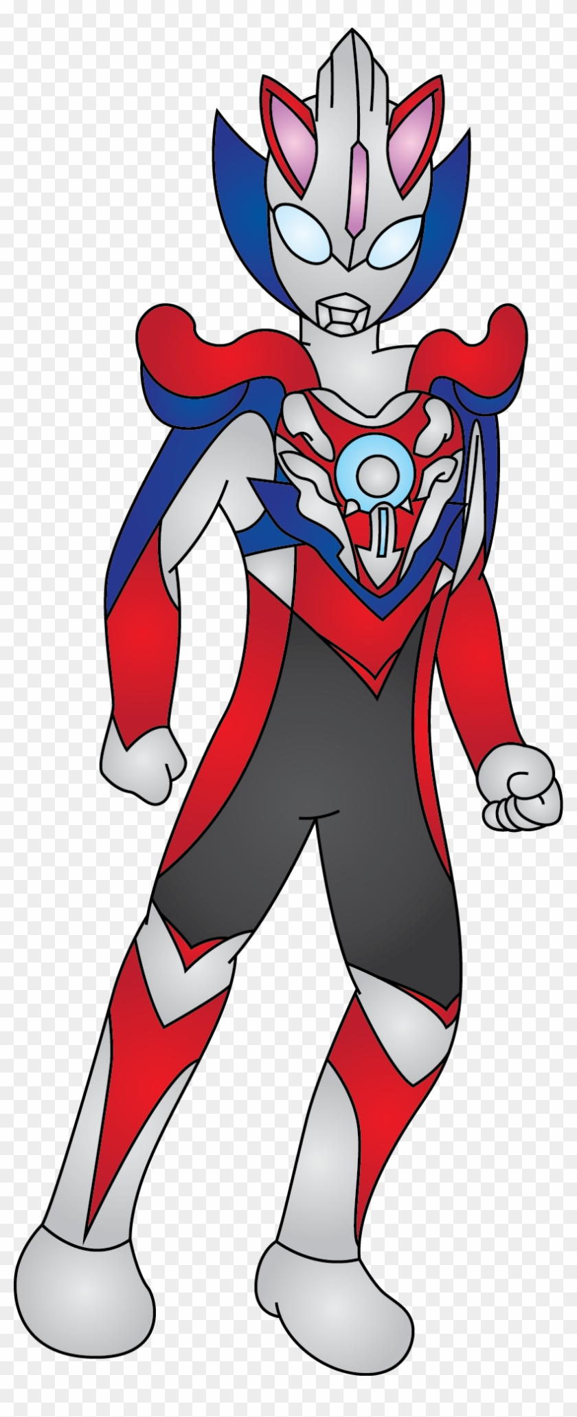 Ultraman Orb- Angel Cat By Imagindevan - Ultraman Fusion Oc - Full Size ...