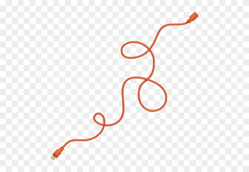 Extension Cord - Curve - Full Size PNG Clipart Images Download