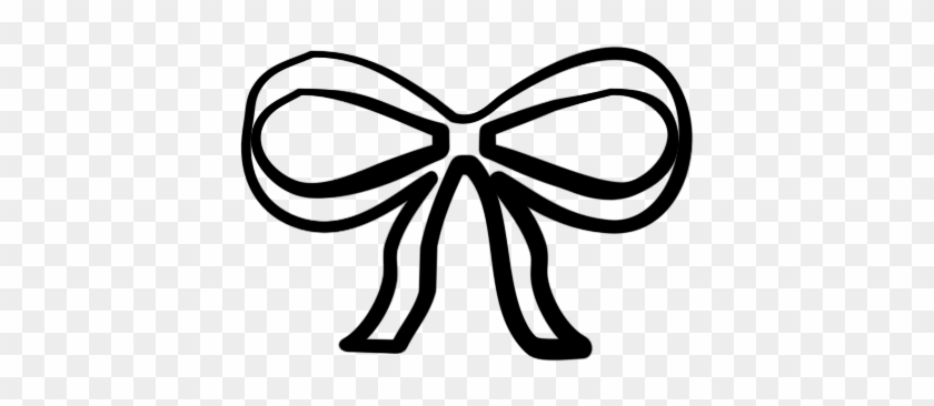 Ribbon Clipart Simple Bow - Bow Icon Transparent Background - Full Size ...