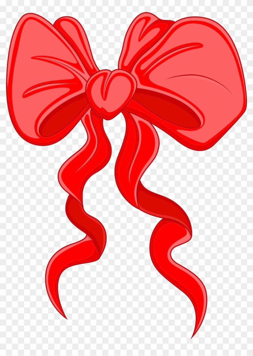 Ribbon Drawing Cartoon Christmas Clip Art - Ribbon Drawing Cartoon ...