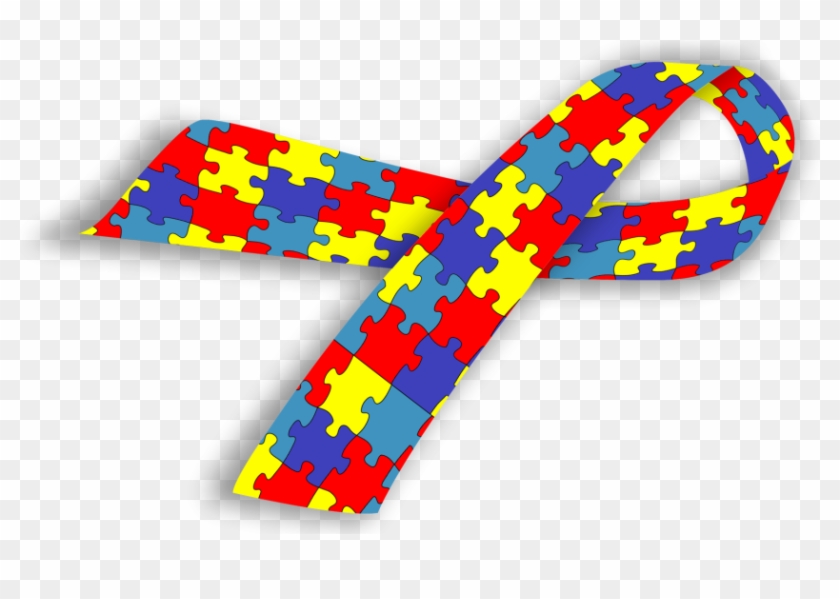 Autism Awareness Ribbon - Autism Awareness Ribbon Png - Full Size PNG ...