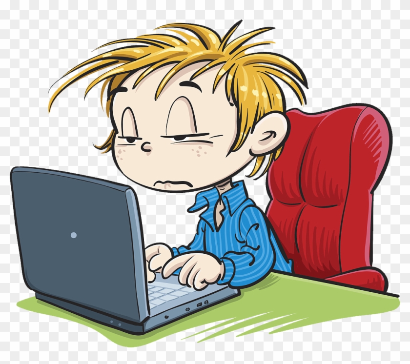 Cartoon Computer Clip Art - Cartoon Computer Clip Art - Full Size PNG ...