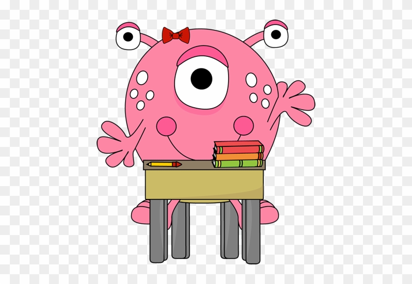Girl Monster Clipart Cliparthut Free Clipart T9jpoz - Cute Monsters At ...