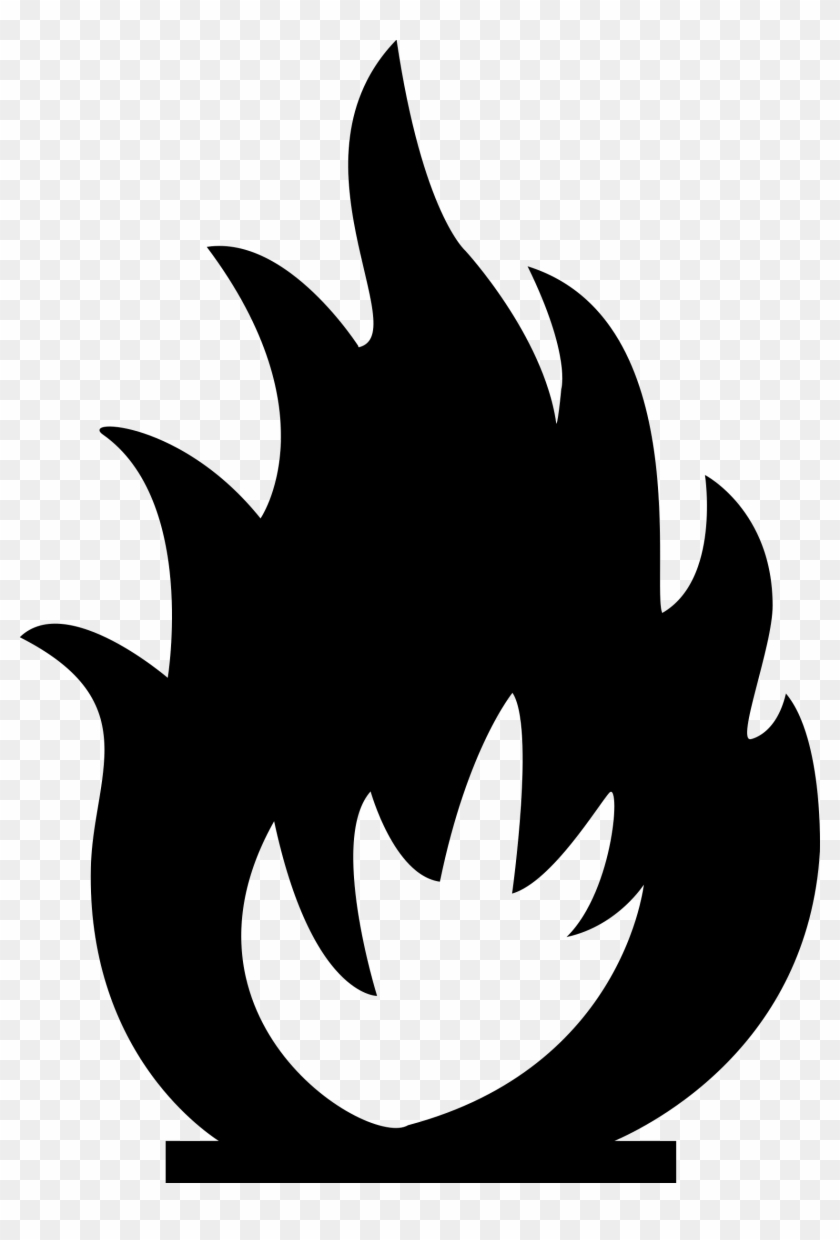 Fire Warning Symbol Clipart - Fire Symbol - Full Size PNG Clipart ...