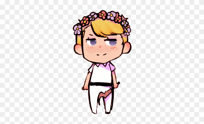 Local Cult Leader Wears Flower Crown By Cinnamon Roll - Cartoon - Full ...