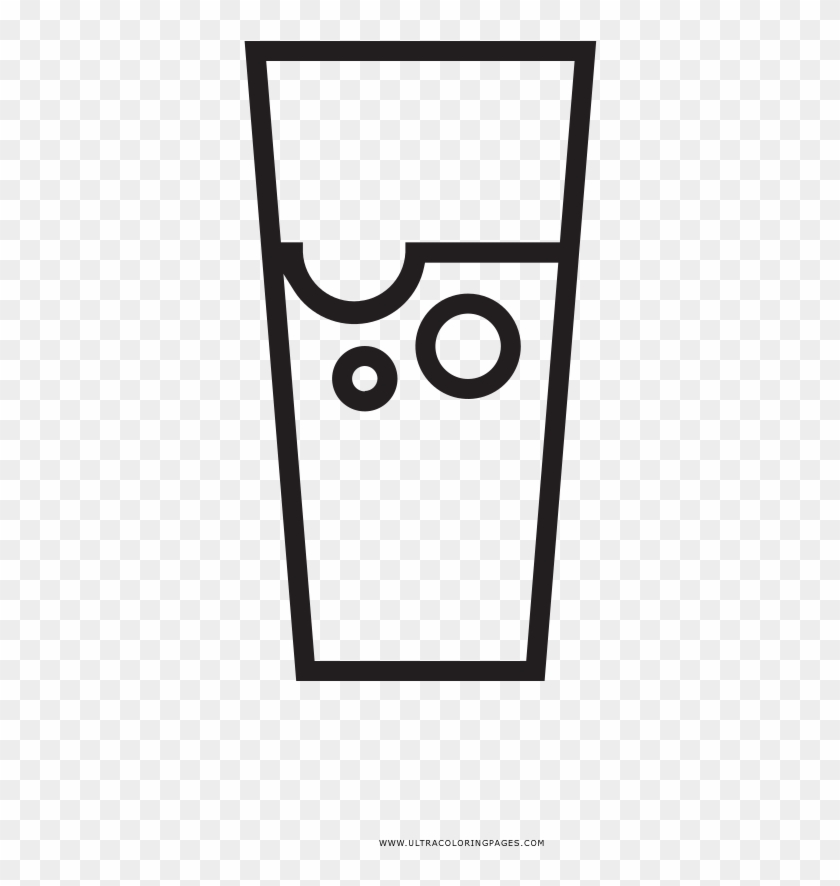 Pint Glass Coloring Page - Coloring Book - Full Size PNG Clipart Images ...