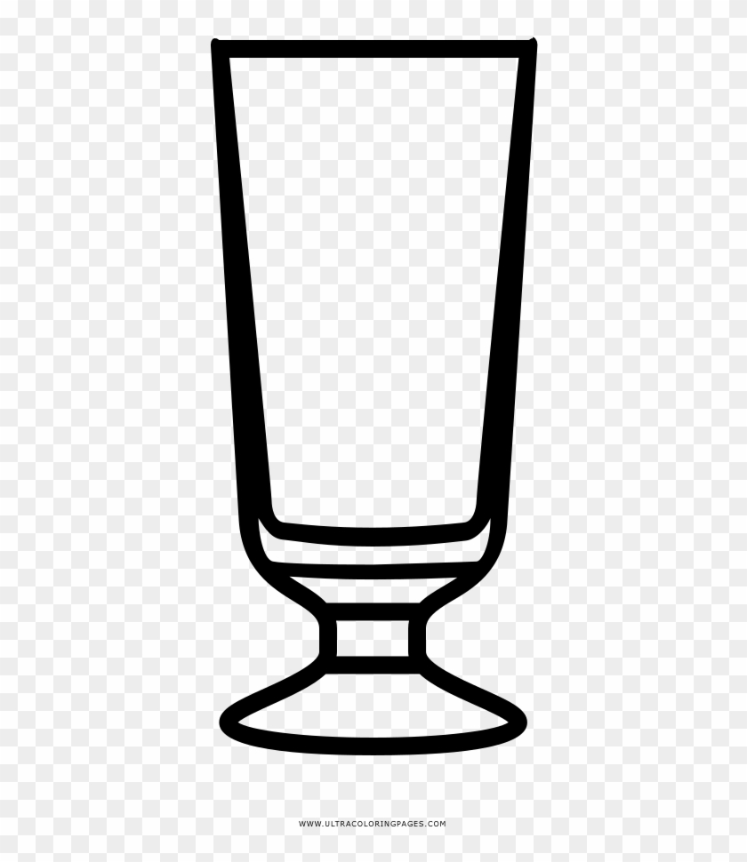 Highball Glass Coloring Page - Coloring Book - Full Size PNG Clipart ...