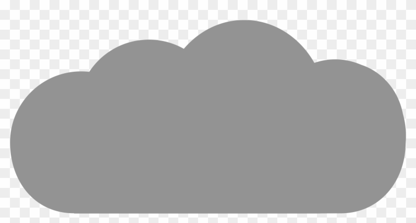 Big Gray Cloud - Grey Cloud Icon Png - Full Size PNG Clipart Images ...