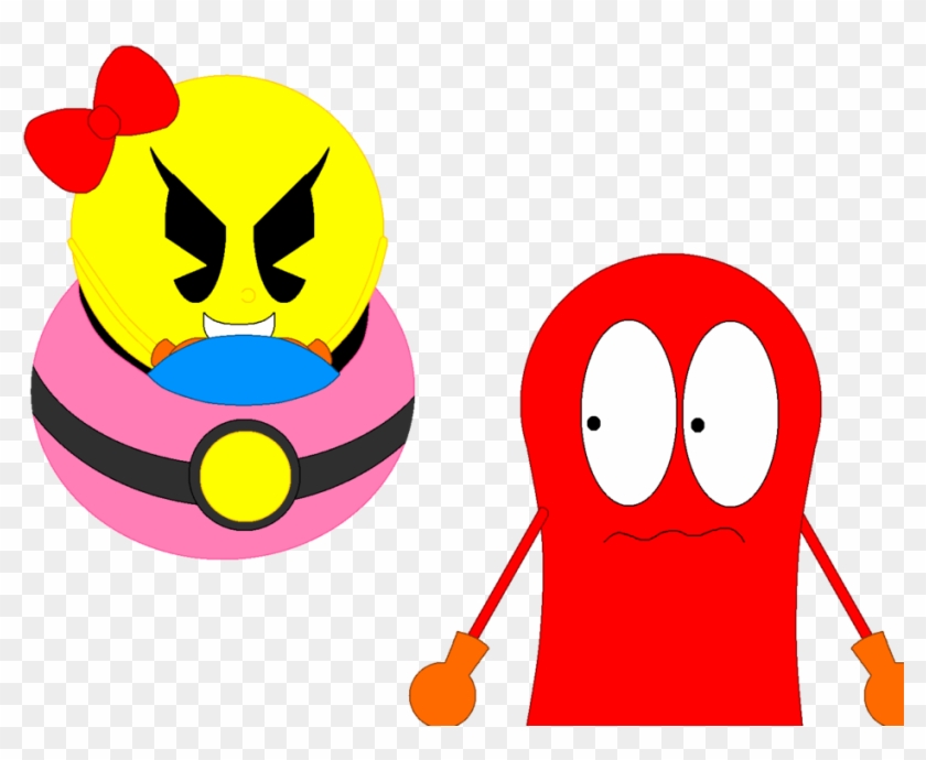 Ms Pac-man's Egg Mobile By Cheezn64x - Ms. Pac-man - Full Size PNG ...