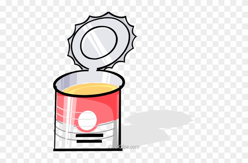 Can Of Soup Royalty Free Vector Clip Art Illustration - Soup Can Clip ...