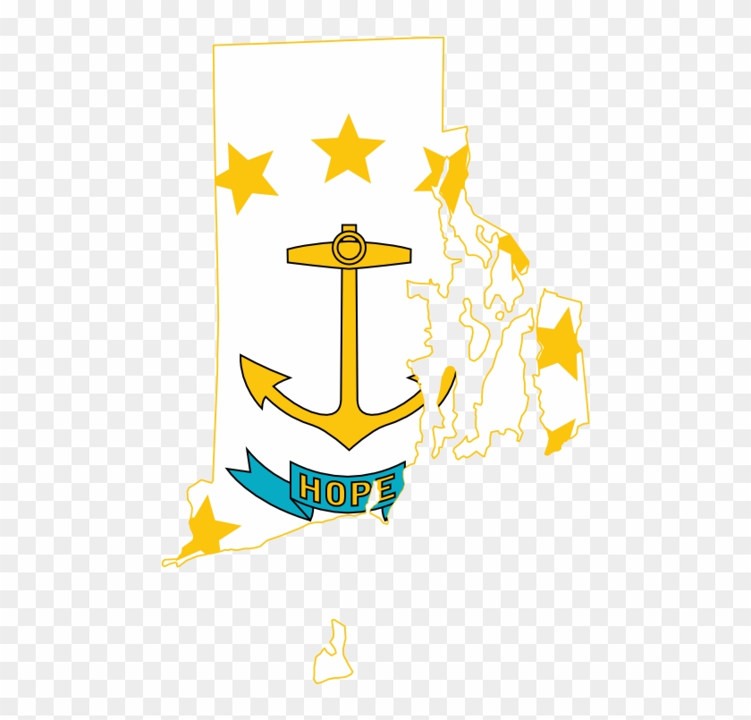 Rhode Island Flag Rhode Island Flag Map Rhode Island - Kindred Sol ...