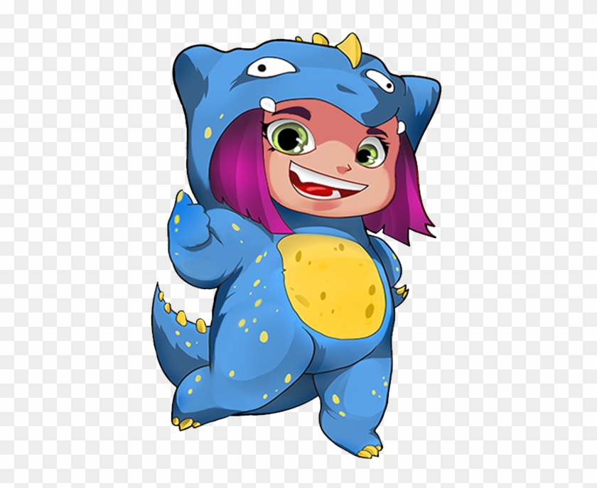 Haley Rawwrrr Messages Sticker-2 - Cartoon - Free Transparent PNG ...