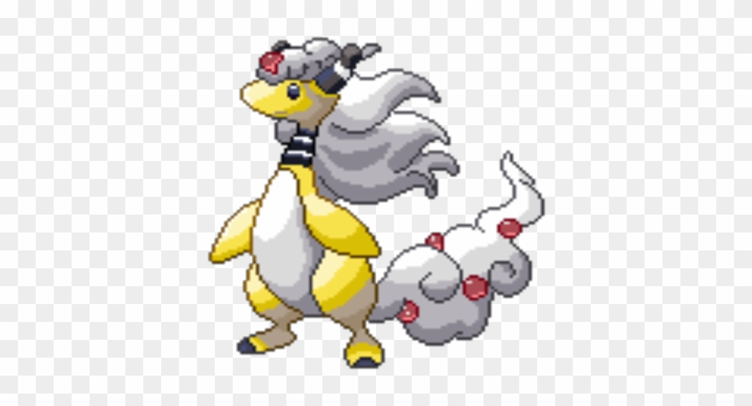 Mega Ampharos - Cartoon - Free Transparent PNG Clipart Images Download