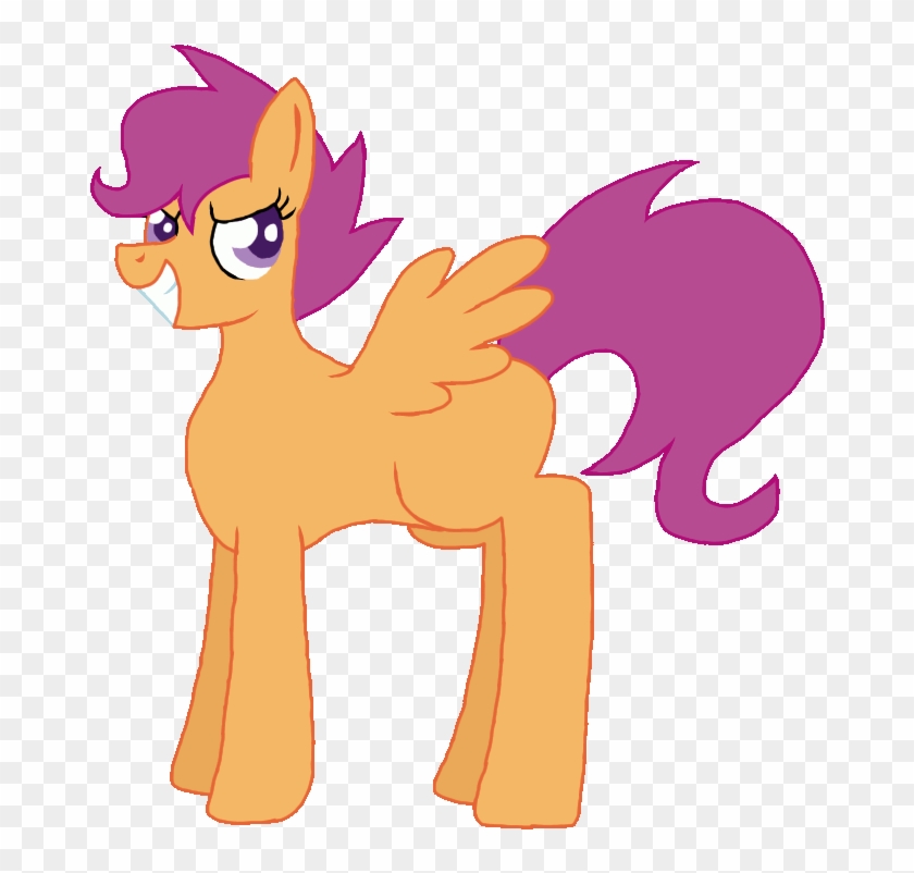 Scoot-scootaloo By Hawkon101 - Cartoon - Free Transparent PNG Clipart ...