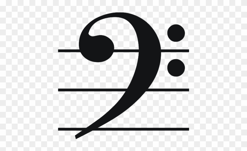 Treble Clef Symbol - Bass Clef B Note - Full Size PNG Clipart Images ...