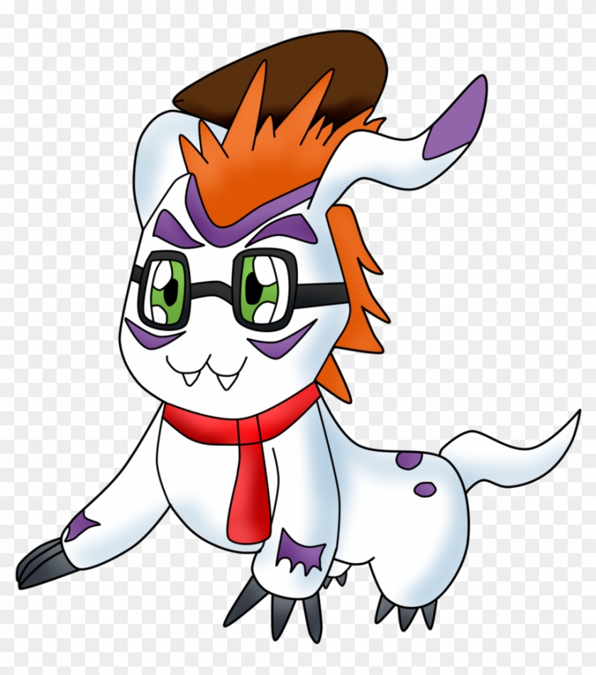 Gomamon The Hipster Digimon By Darkradxgomamon - Cartoon - Full Size ...