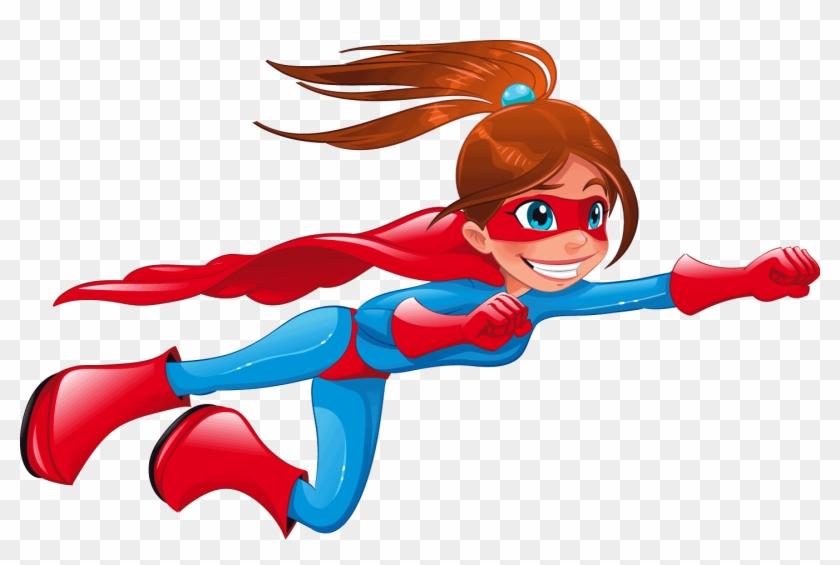 Clipart Superhero Girls - Superhero Girl Clip Art - Full Size PNG ...