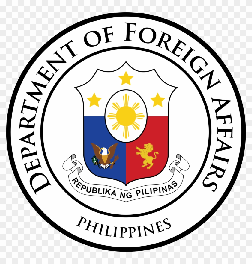 Dfa Official Logo 2 By Amy - Coat Of Arms Of The Philippines - Full ...
