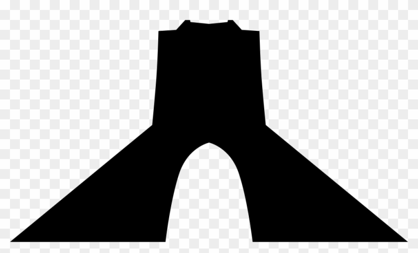 Png File Svg - Azadi Tower Tehran Vector - Full Size PNG Clipart Images ...