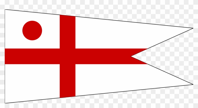 Uk Navy Of6 Flag - Commodore's Pennant - Full Size PNG Clipart Images ...