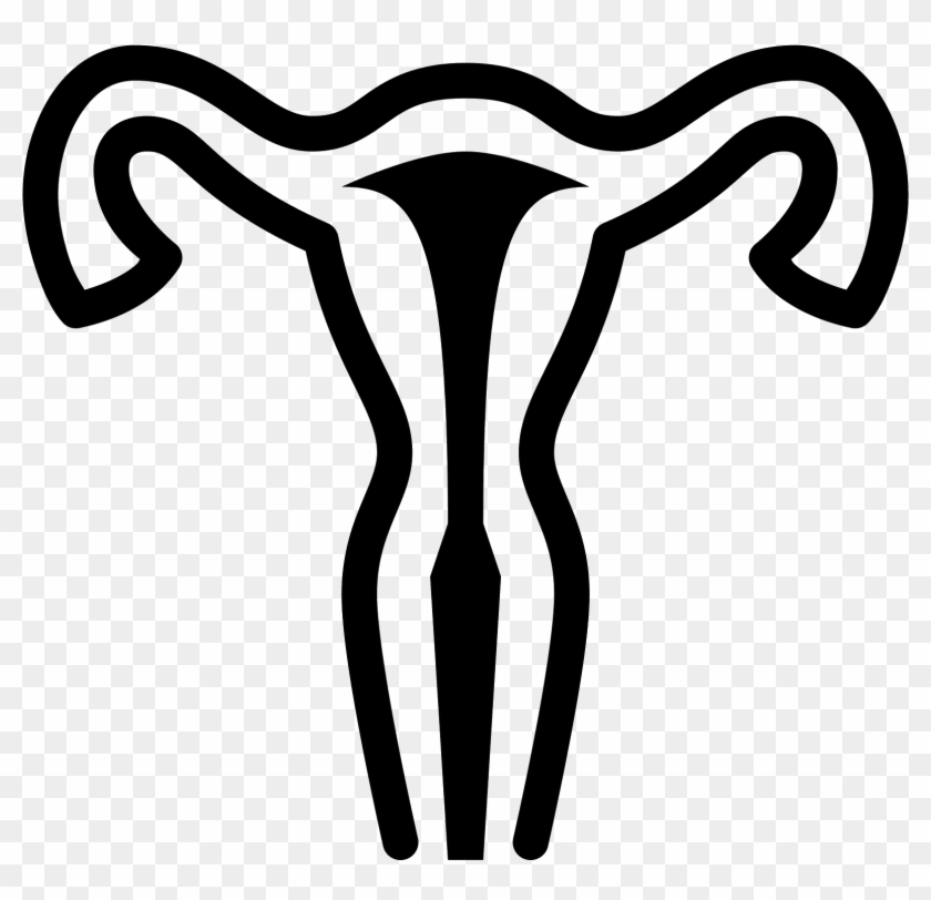 This Icon Represents The Uterus Of A Female Human - Uterus - Full Size ...