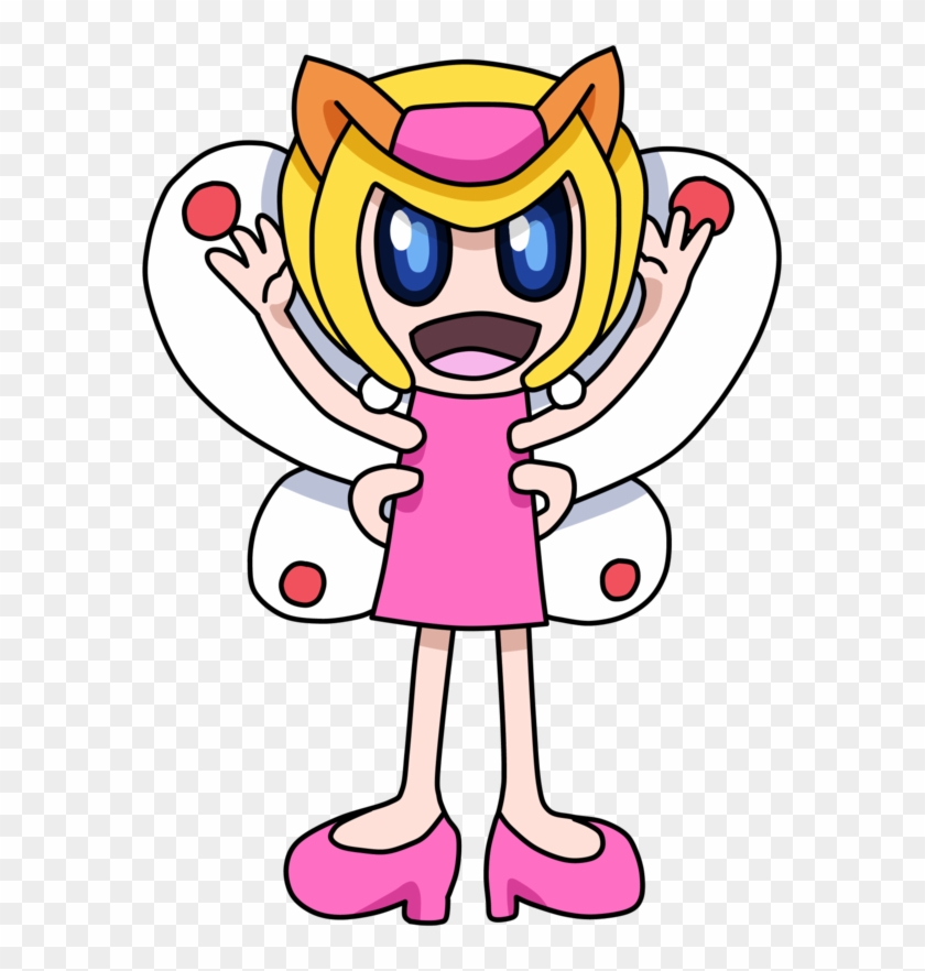 Katy The Butterfly By Dasher The Viral - Cartoon - Free Transparent PNG ...